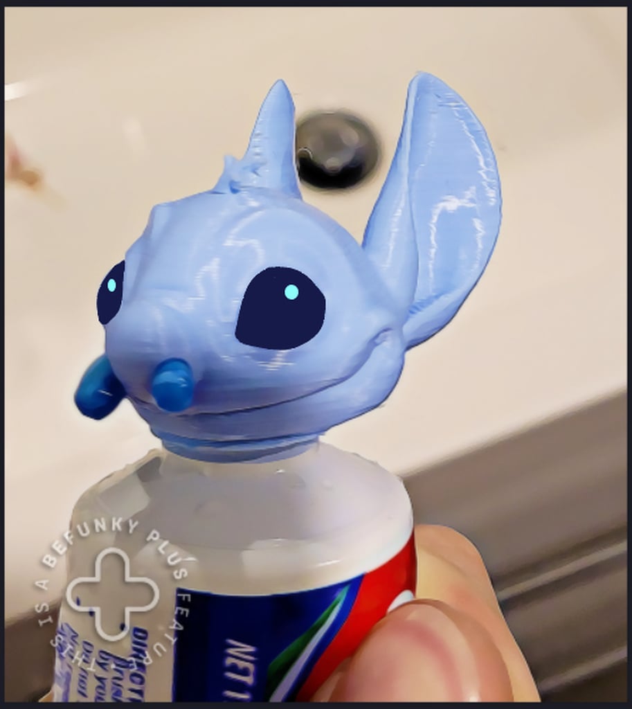 Stitch toothpaste vomit by SJWH | Download free STL model | Printables.com