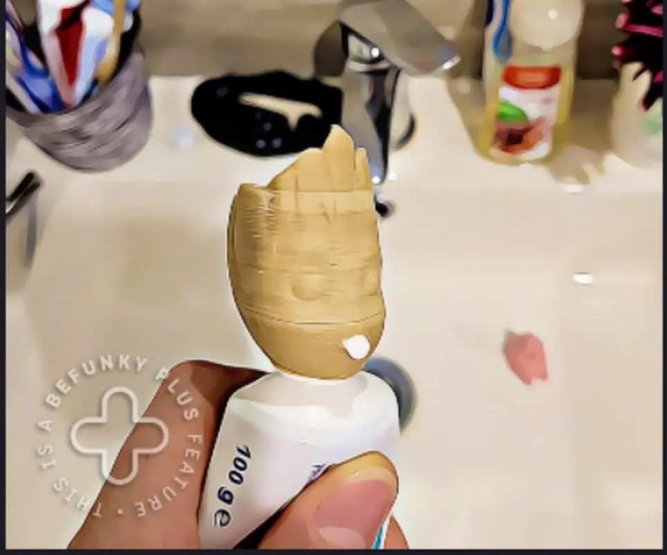Groot toothpaste vomit by SJWH | Download free STL model | Printables.com