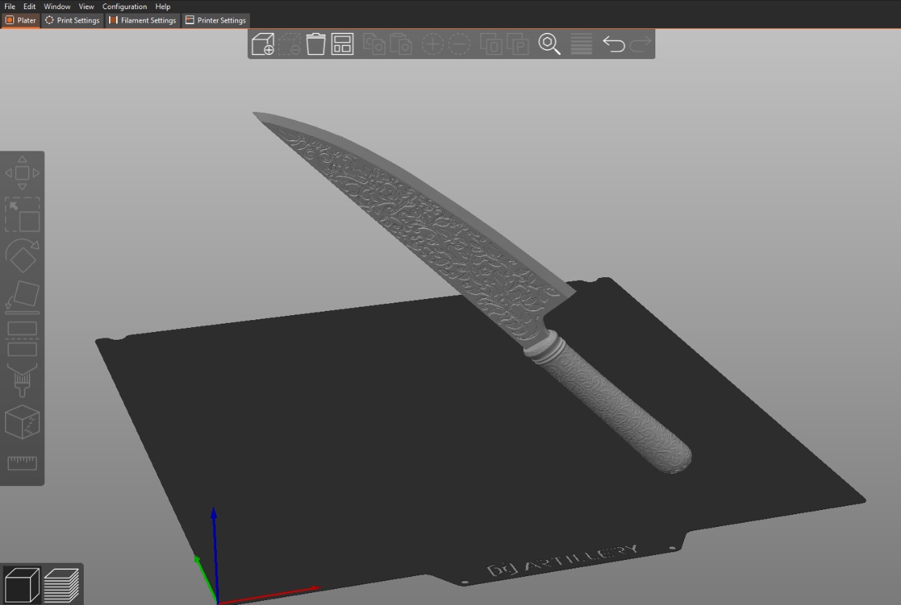 Alice Madness Return Vorpal Blade by Gris | Download free STL model ...