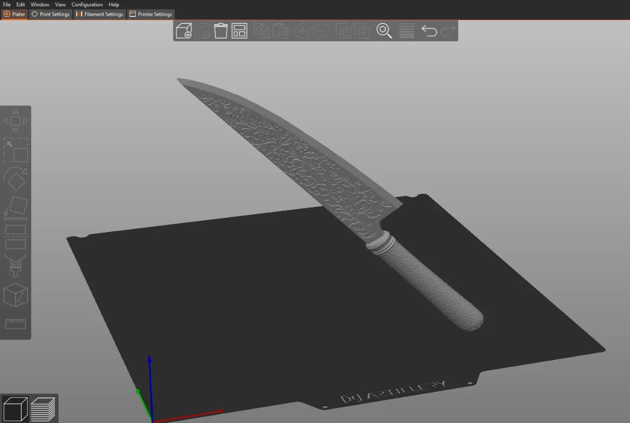 Alice Madness Return Vorpal Blade by Gris | Download free STL model ...