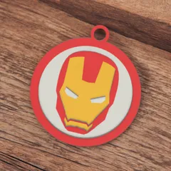 2D Iron Man Keychain by jumbre23 | Download free STL model | Printables.com