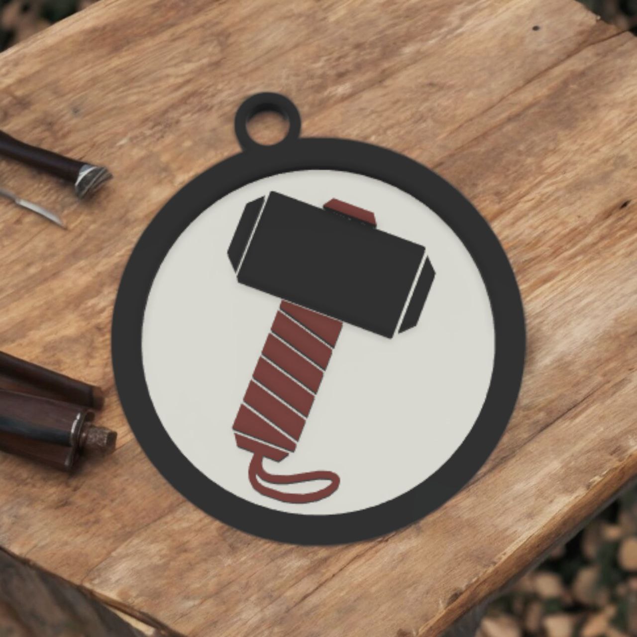 Thor Keychain by KeychainMania | Download free STL model | Printables.com