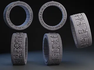 Ptolemaic Period Jewelry: Euclid's Cypher Ring by Peter Farell ...