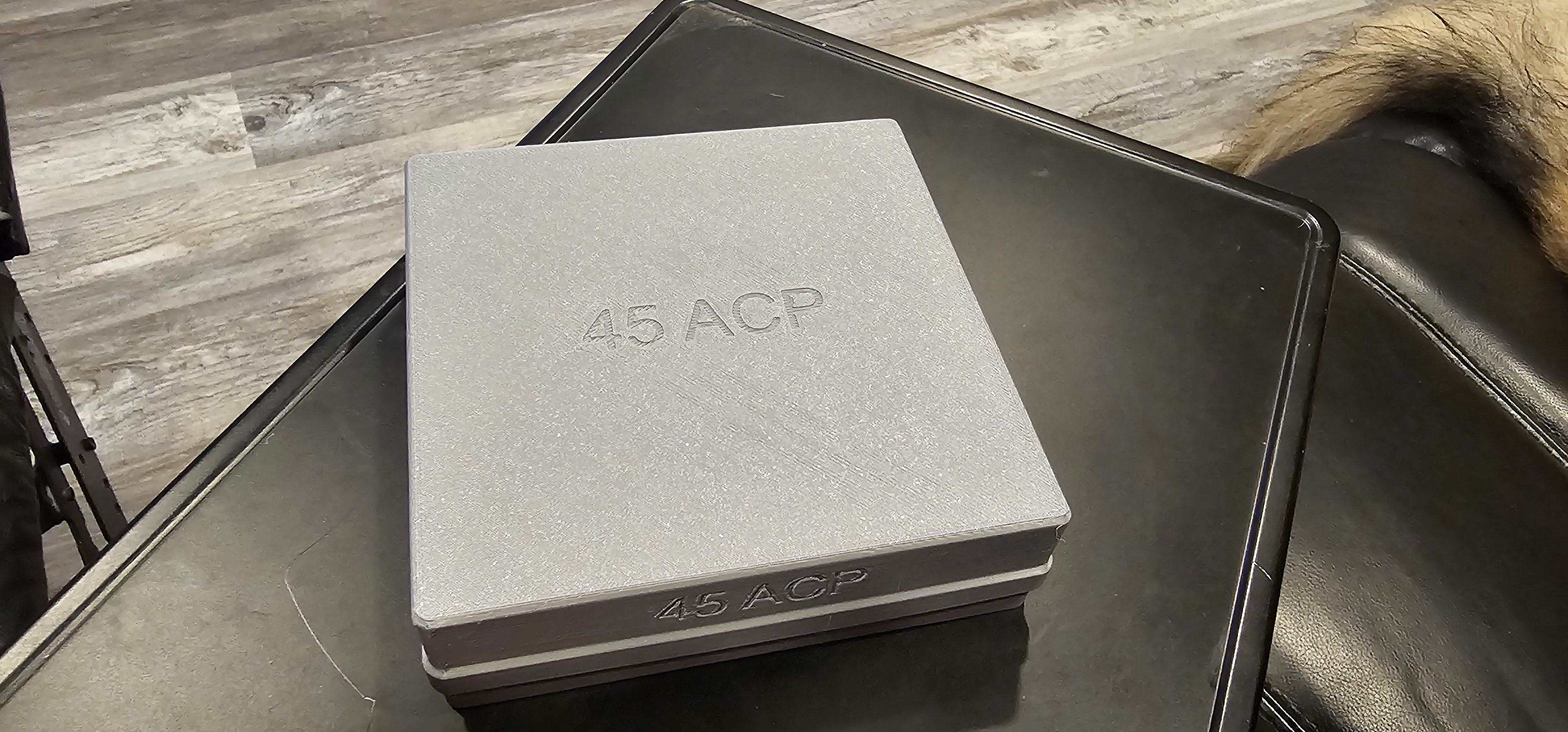 45 ACP 100 round storage case by Brandon R | Download free STL model | Printables.com