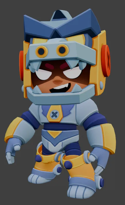 MechaGodzilla Nita - Brawl Stars by GoatGamez | Download free STL model ...