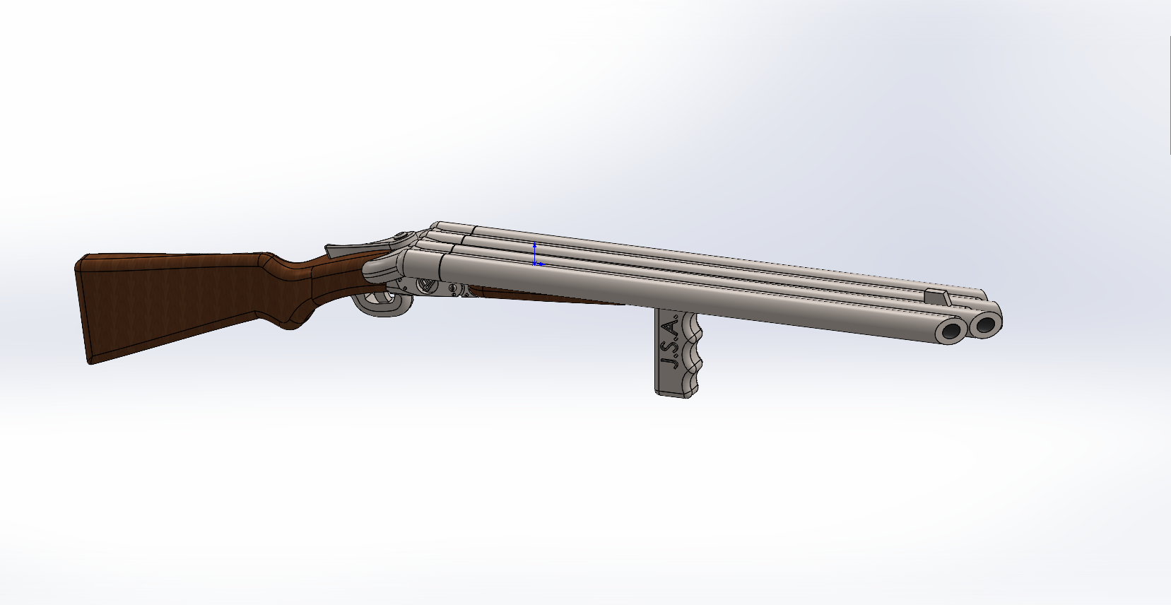 Quad Barreled Shotgun, by Jssharpknife | Download free STL model ...