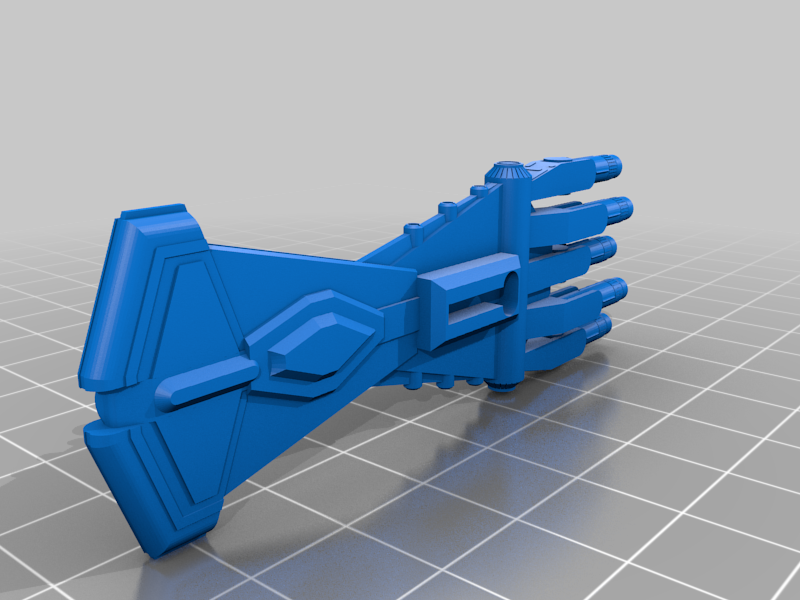 Crucible Cruiser by Jssharpknife | Download free STL model | Printables.com