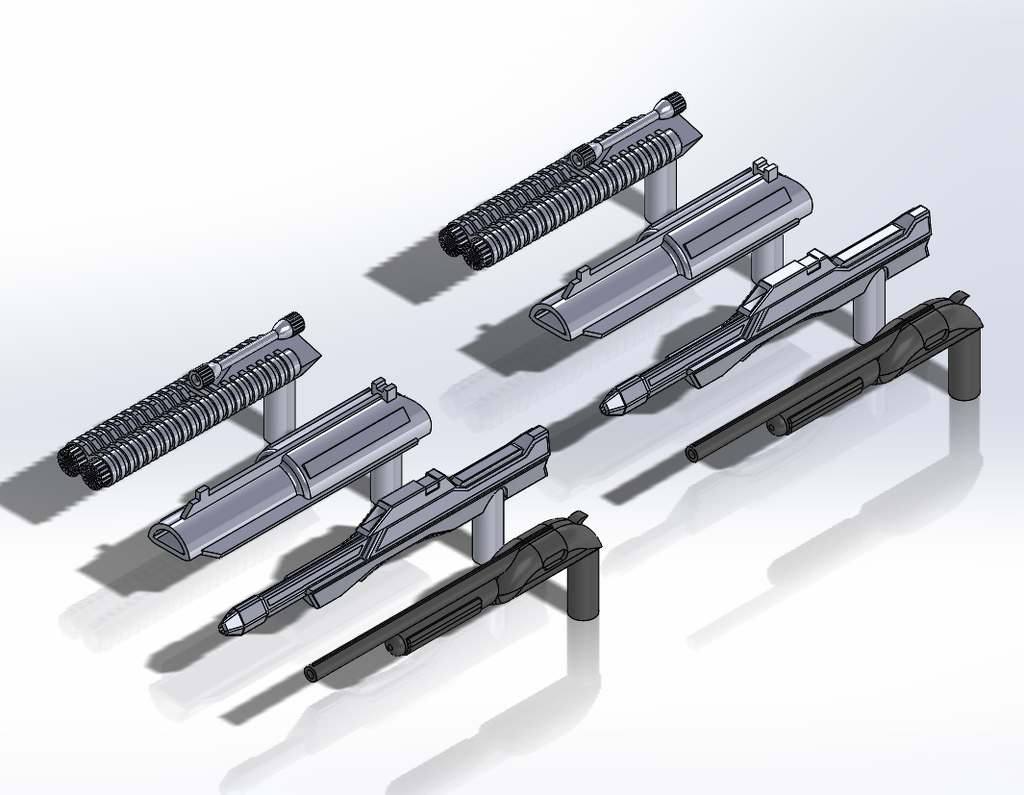 5 MM Handle Blasters for Transformers por Jssharpknife | Descargar ...
