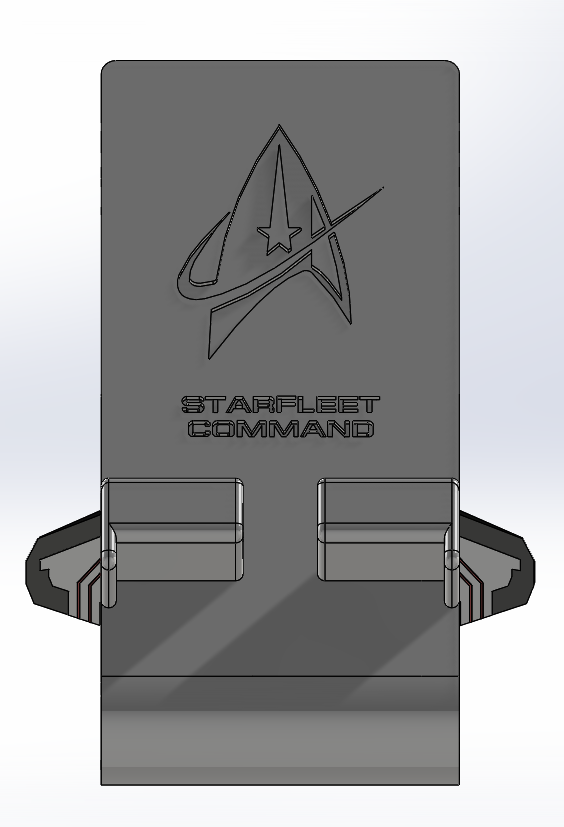 Starfleet Command Gryphon Phone Holder by Jssharpknife | Download free ...