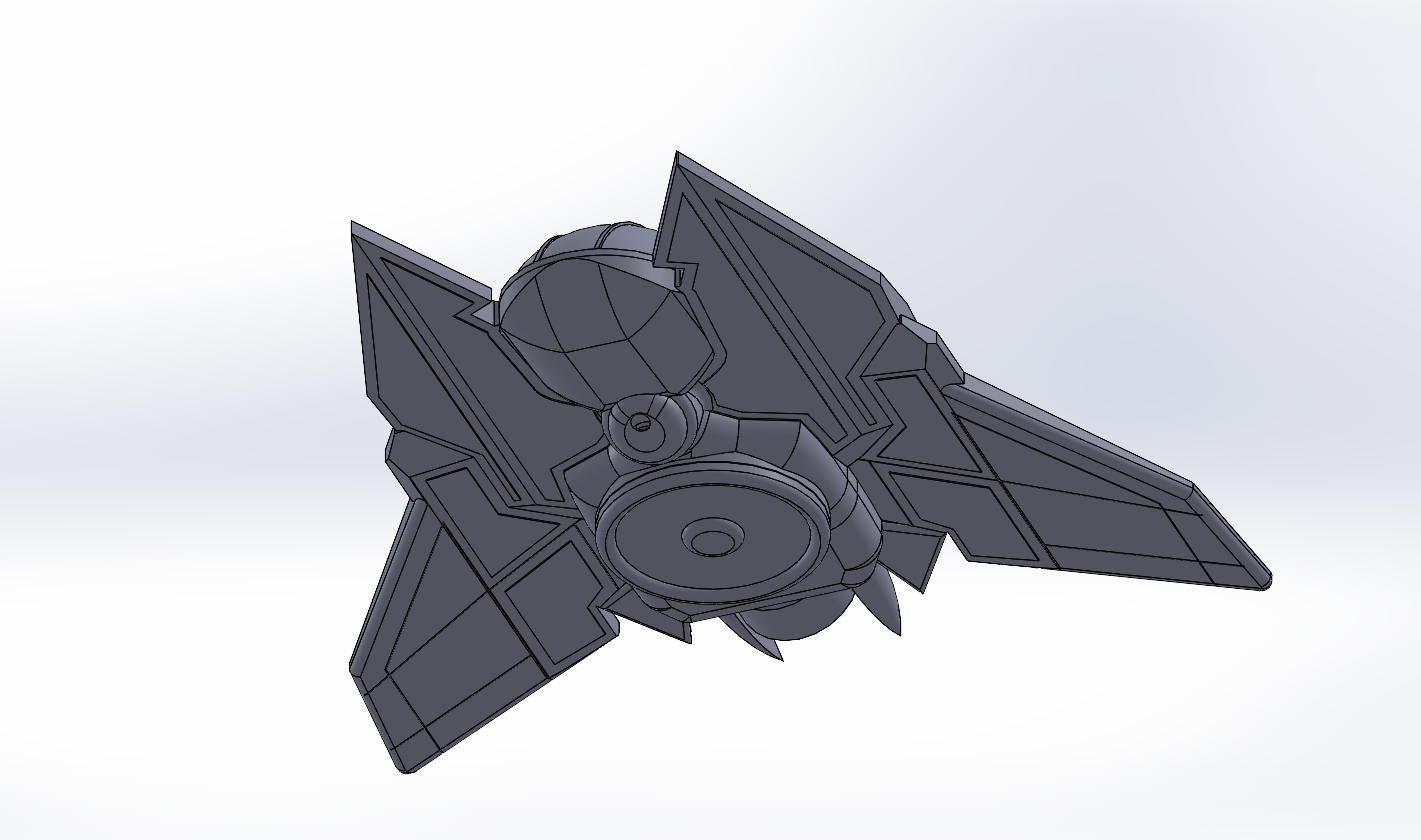 M-Bot Starfighter Skyward by Jssharpknife | Download free STL model ...