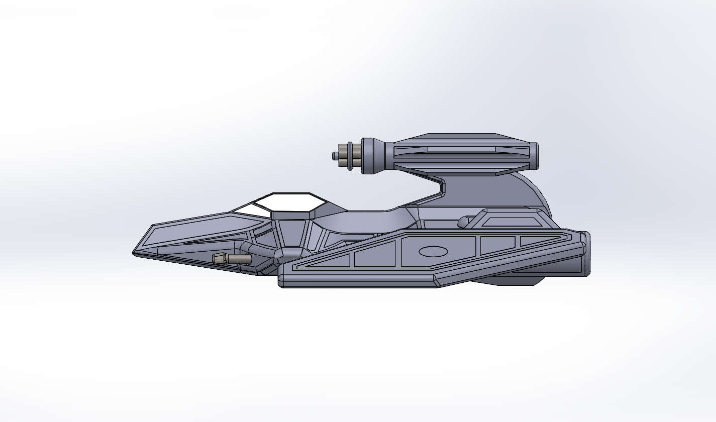 FSW Fighter, Starfighter by Jssharpknife | Download free STL model ...