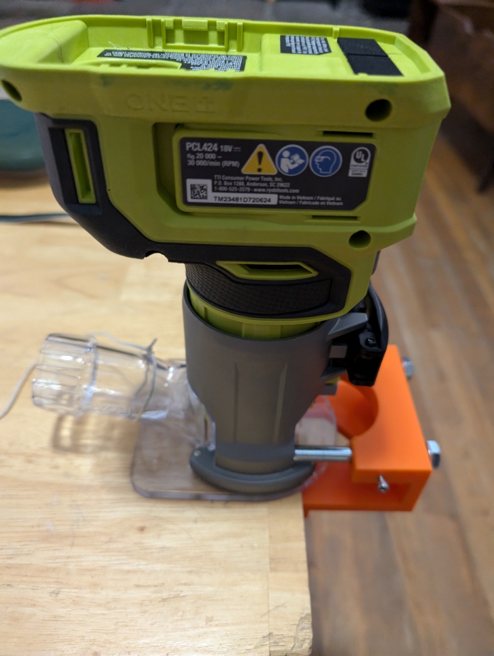 Ryobi PCL424 Cordless Trim Router Adjustable Fence by Elizabeth Greene ...