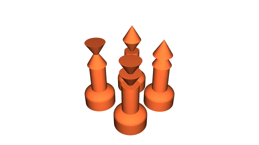 Cardinal Buoys by Emil | Download free STL model | Printables.com