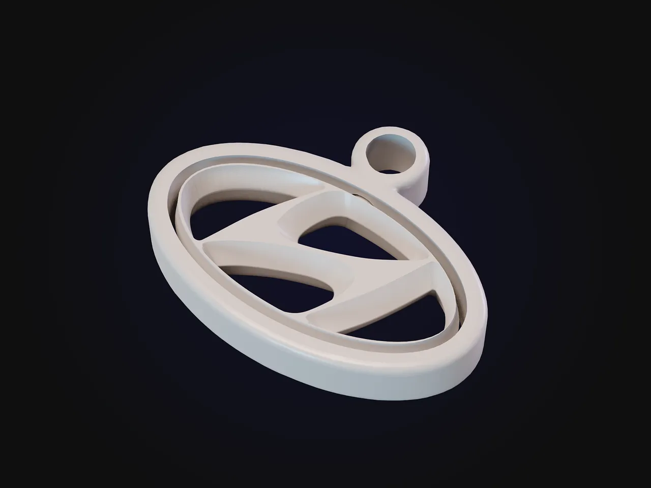 Hyundai Gyro Keychain by Vitalii Yaroshenko | Download free STL model ...