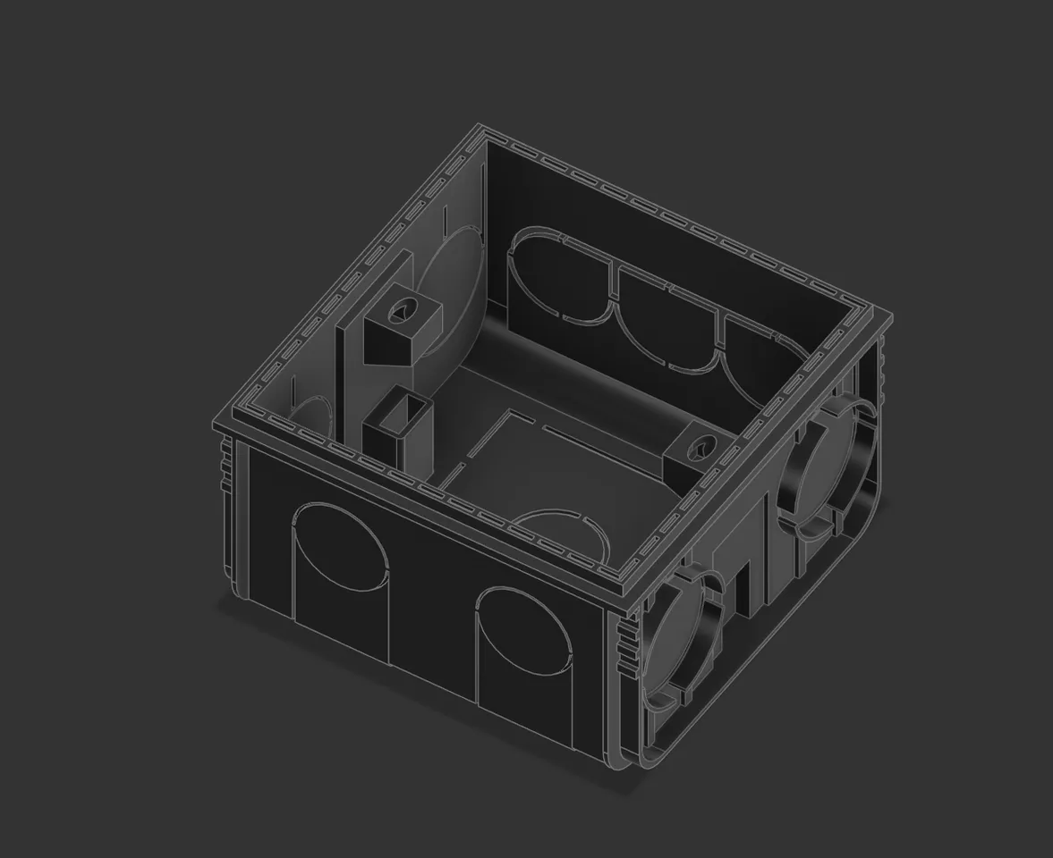 electric box 86x86 WIP by maxer | Download free STL model | Printables.com