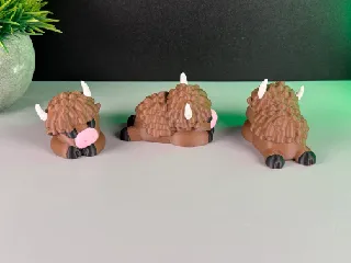 Cute Cow by 3DPrintyi | Download free STL model | Printables.com