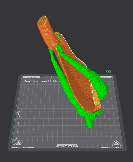 Lacrosse Head by Anubhab Kalita | Download free STL model | Printables.com