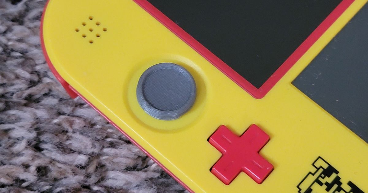 2DS circle pad von victorlams | Kostenloses STL-Modell herunterladen ...