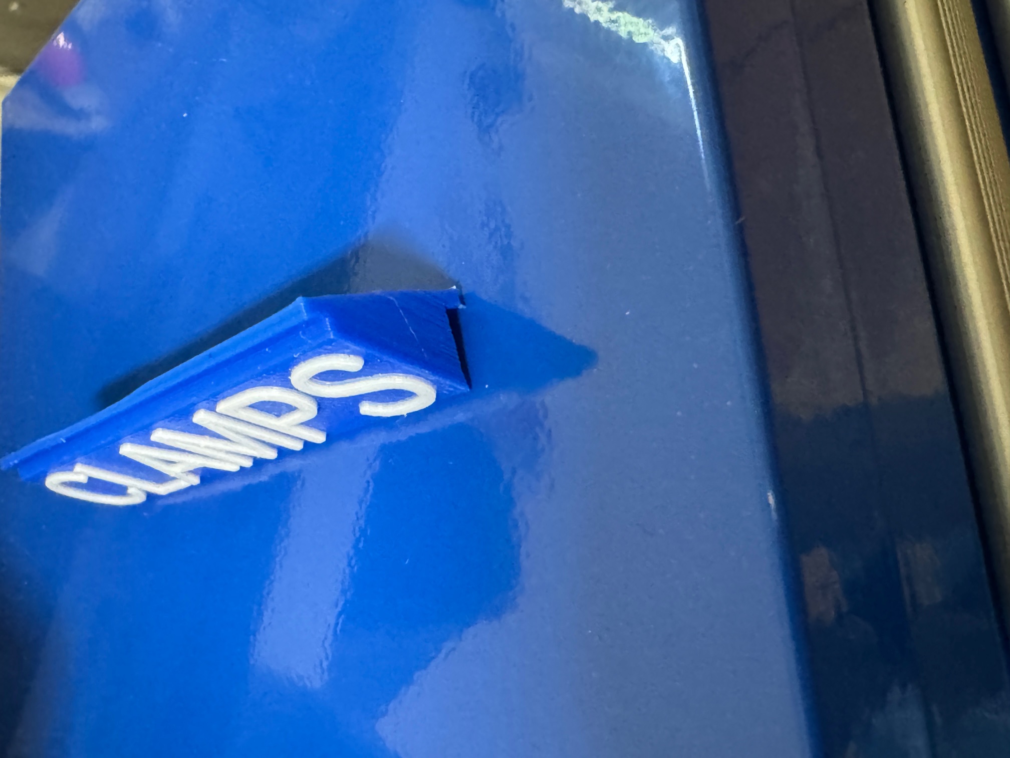 Harbor Freight U.S. General tool box/cabinet angled drawer labels par ...