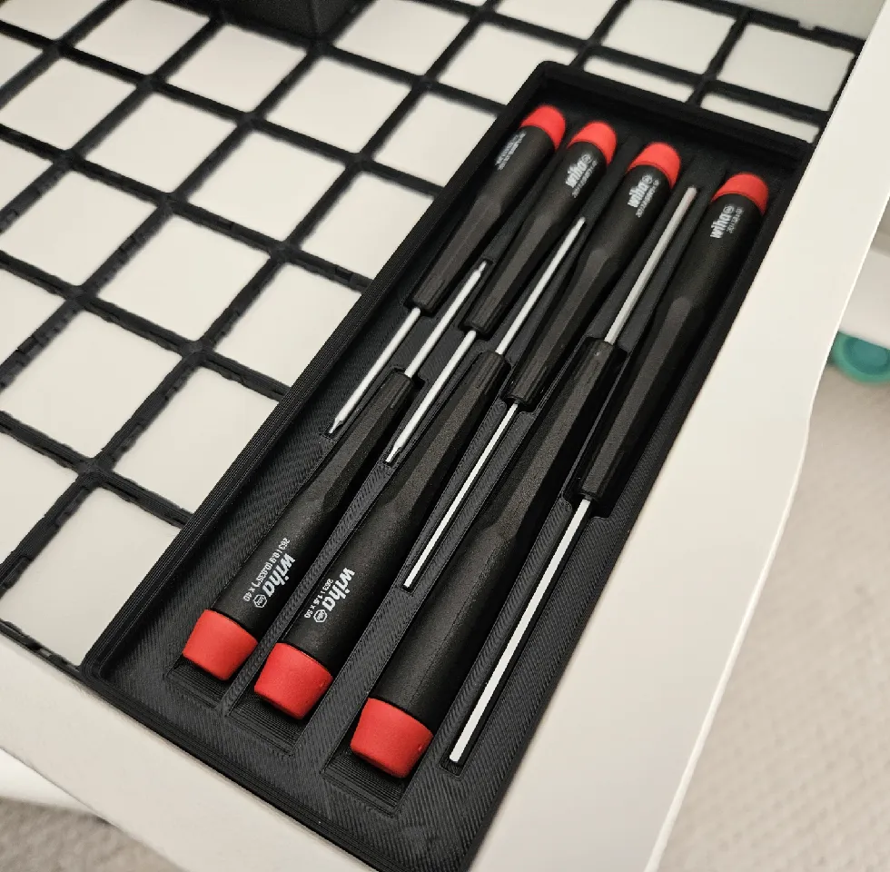 WIHA Hex Driver 7pcs Set 26390 Gridfinity Box by TheBear | Download free STL model | Printables.com