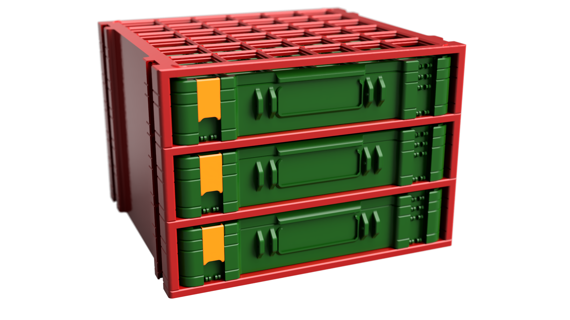 Gridfinity Storage Box Shelves (Parametric) by Aleks Plewinski ...