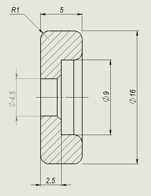 Spring spacer by Pavel Gurev | Download free STL model | Printables.com