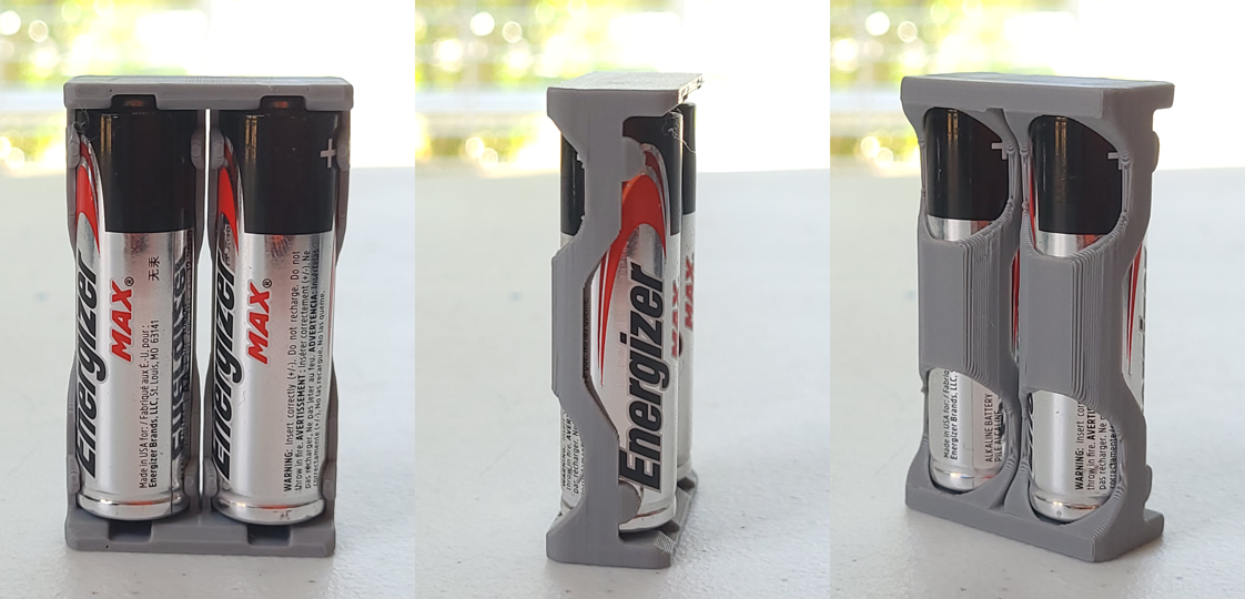 Unibody AA Battery Caps by reavenk | Download free STL model ...