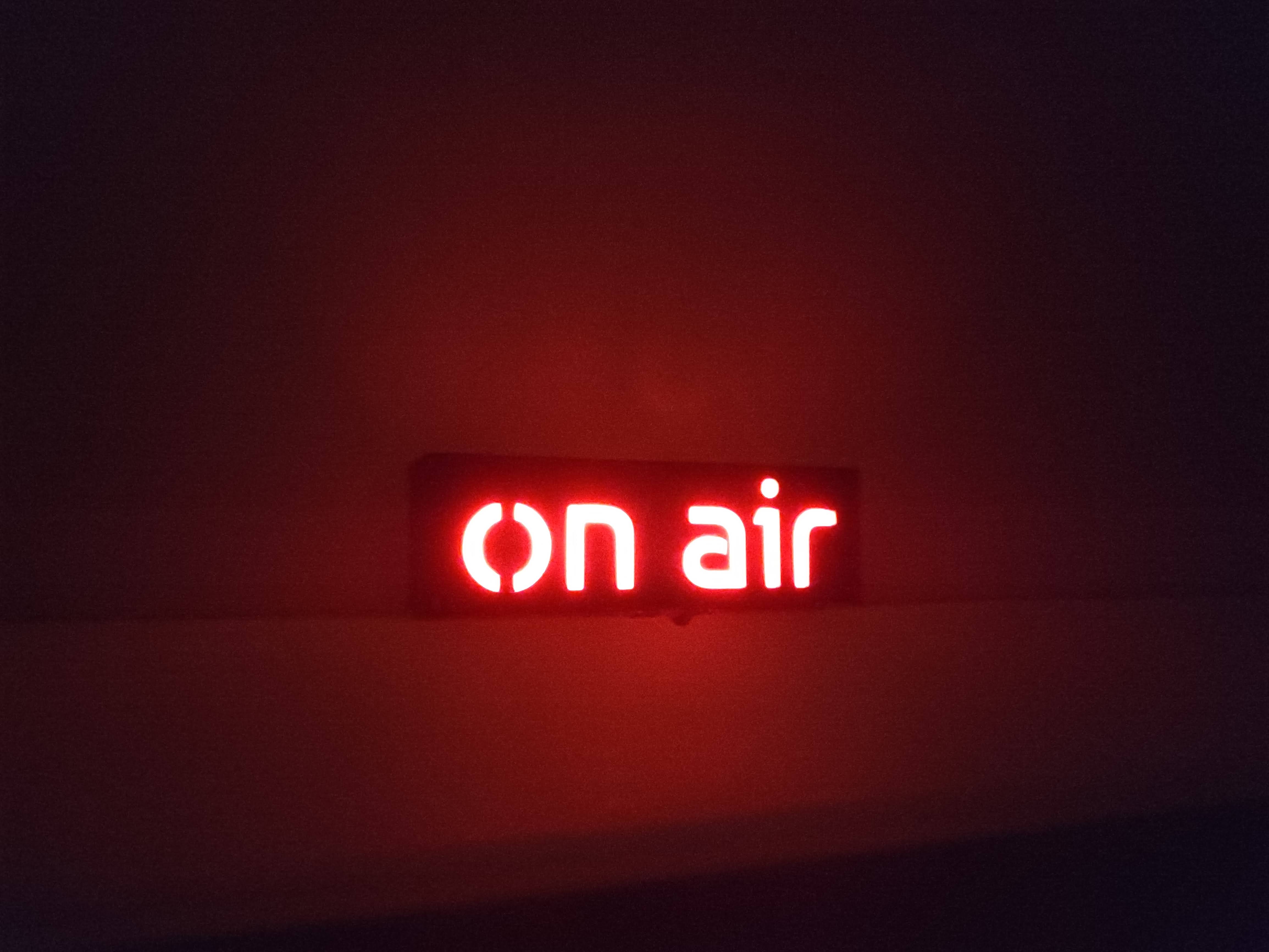 LED On Air Light Box by donalogaora | Download free STL model ...