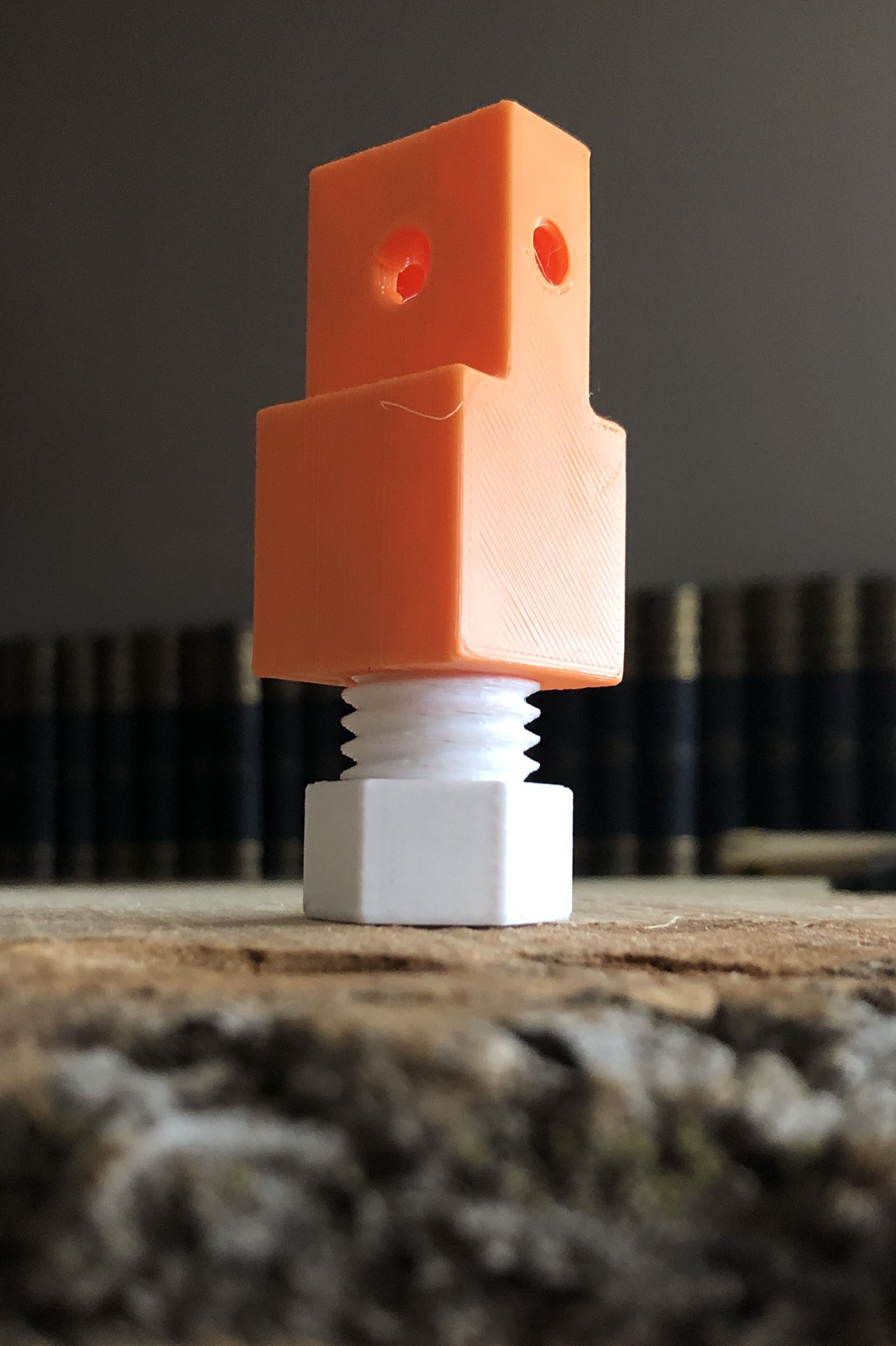 Threaded Footing Building Block by TheOddUncle | Download free STL ...