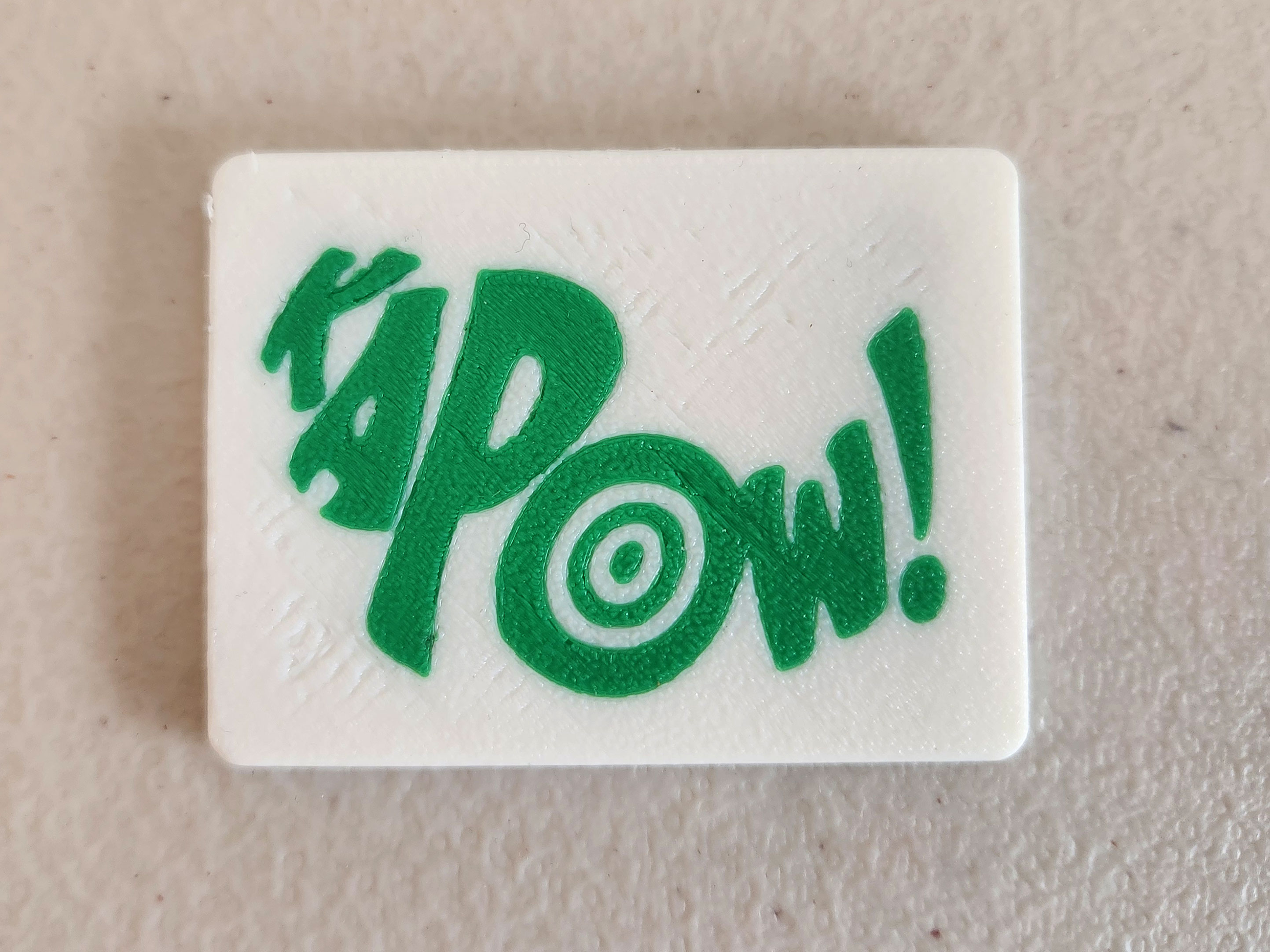 Batman Fight Words Refrigerator Magnets by wottenad | Download free STL ...