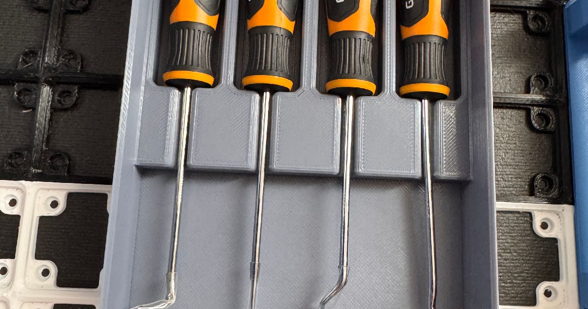 Gridfinity Gear Wrench Small Pick Set by giostealth | Download free STL ...