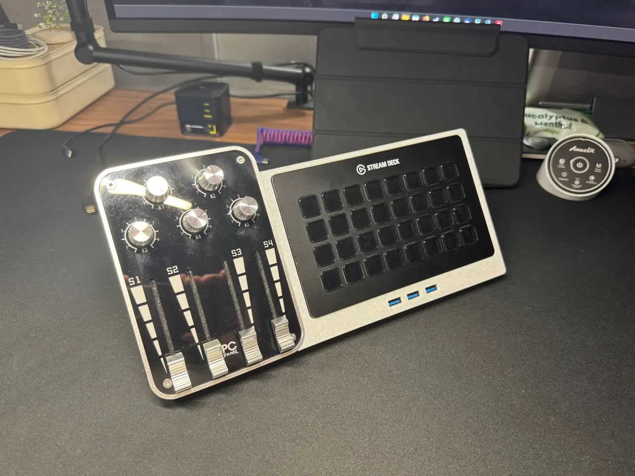 PCPanel Pro and Stream Deck XL stand V2 by BUFU | Download free STL ...