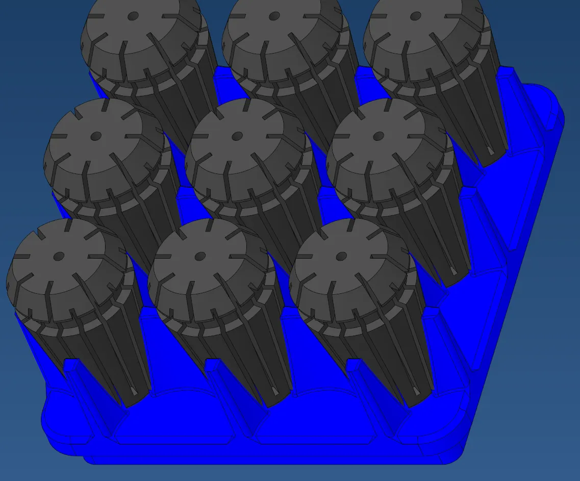 GRIDFINITY ER11 COLLET HOLDER by B2ENGLLC | Download free STL model ...