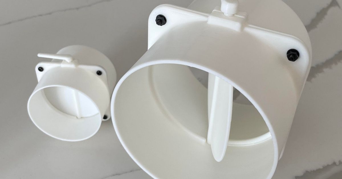 Scalable Butterfly Valve by Tinkerer4000 | Download free STL model ...