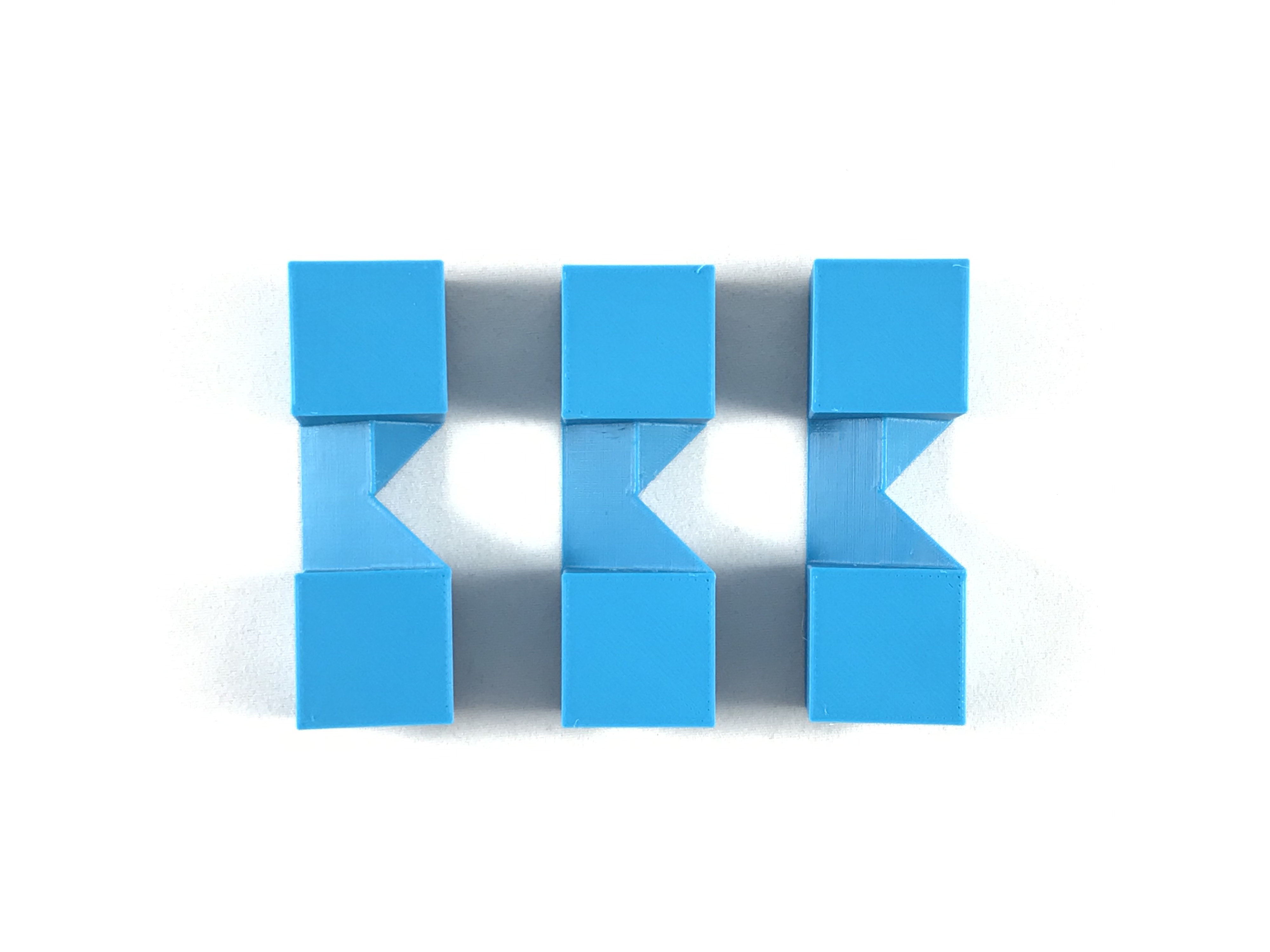 3 pieces cross puzzle by Archetrico | Download free STL model ...