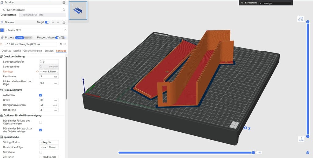 Make of QIDI Plus 4 Filament waste container by Nicholas Fewkes ...