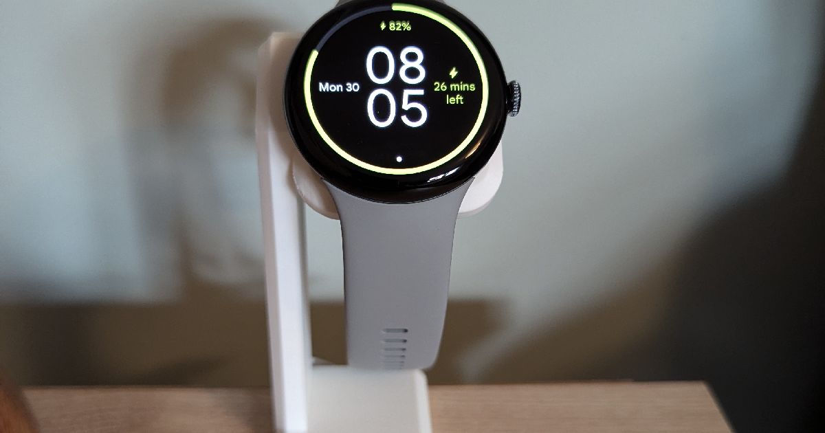 Pixel Watch 2 & Pixel Watch 3 charger stand (right side placement to ...