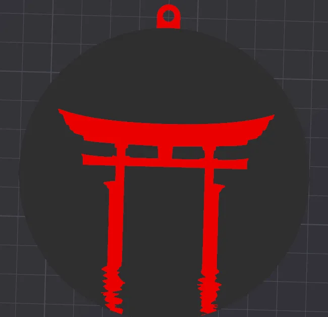 Torii Keychain by Alfonso Martinez | Download free STL model ...