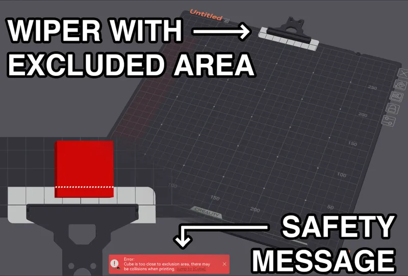 Advanced Nozzle Wiper for Creality K1 Series by 3DPHUB.NET | Download ...
