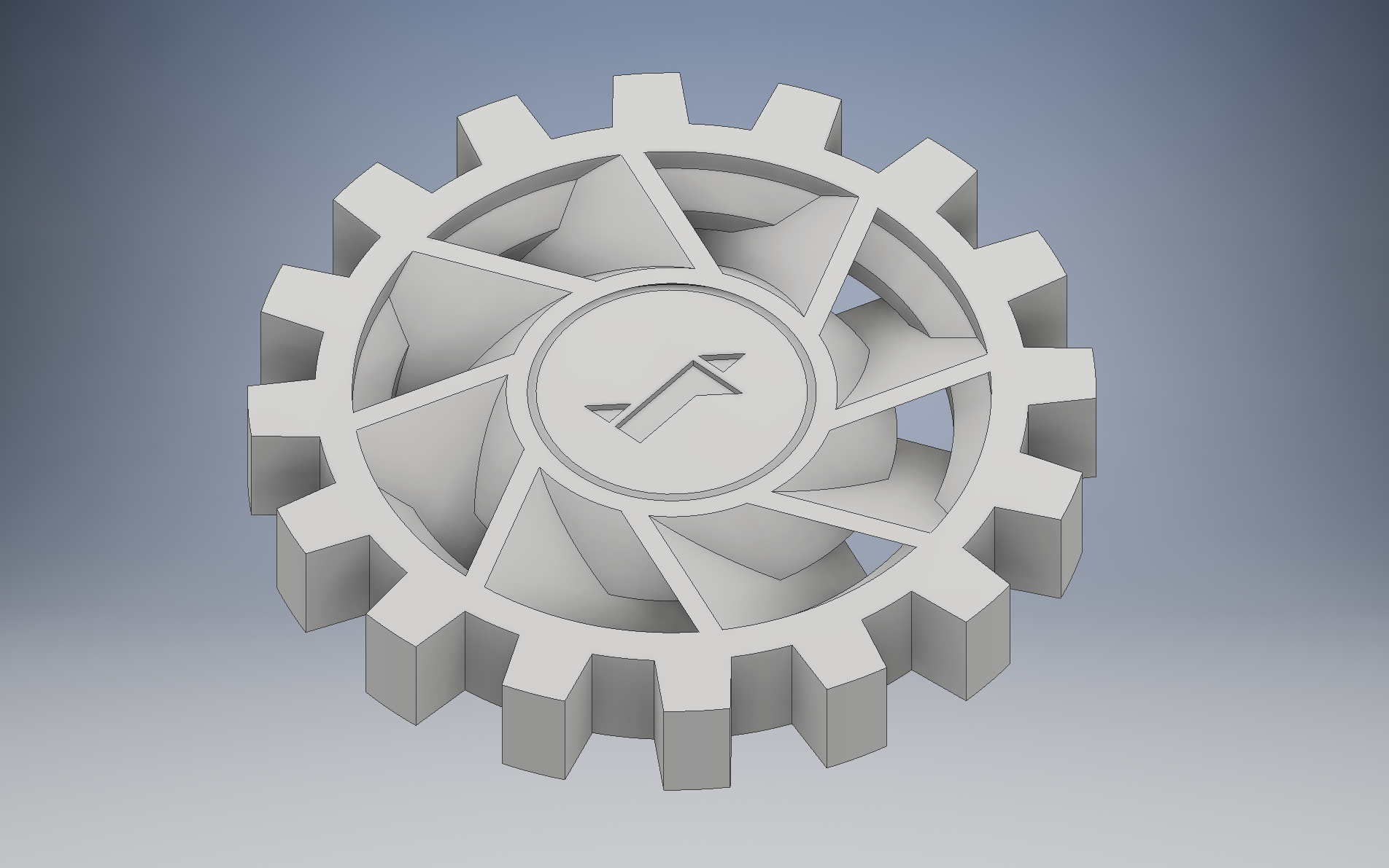 Maker Coin (Spinning Gear) by Skewed Perception | Download free STL ...
