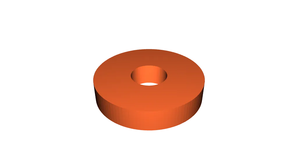 Washer M3 D10 by Azopack | Download free STL model | Printables.com