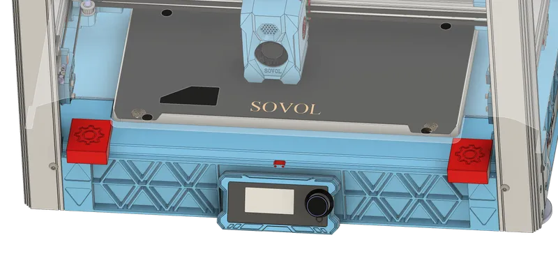 Sovol SV08 - magnetic enclosure door holder by AWSW | Download free STL ...