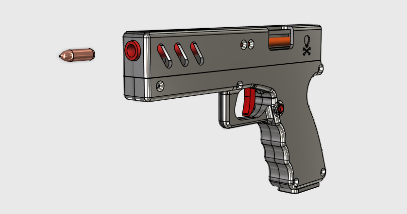 fidget gun by levi | Download free STL model | Printables.com