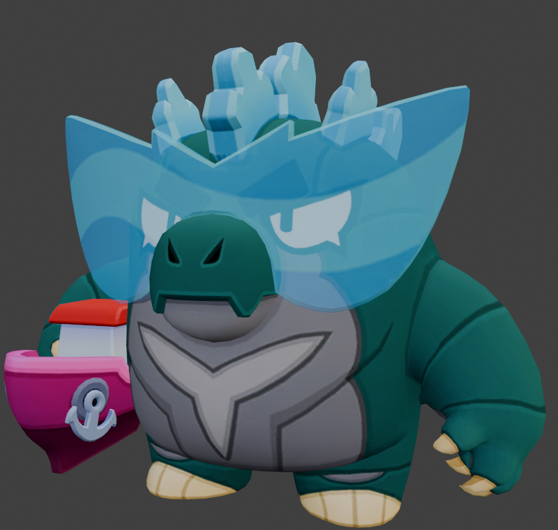 Godzilla Buzz - Brawl Stars by GoatGamez | Download free STL model ...