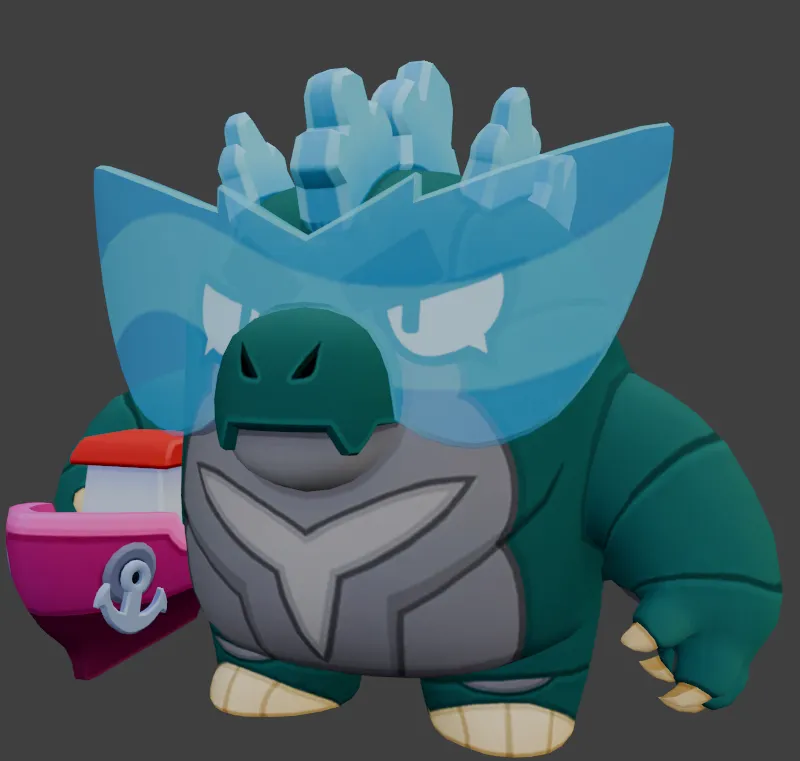 Godzilla Buzz - Brawl Stars by GoatGamez | Download free STL model ...