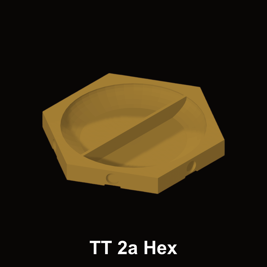 Magnetic or Clip Hexagonal Token Trays, Dice Trays & Dice Tower. by ...