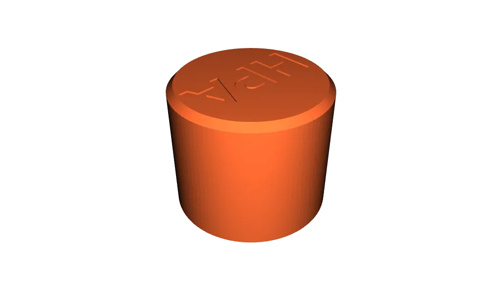 hpa or paintball tank cap by Cuntan Marius | Download free STL model ...