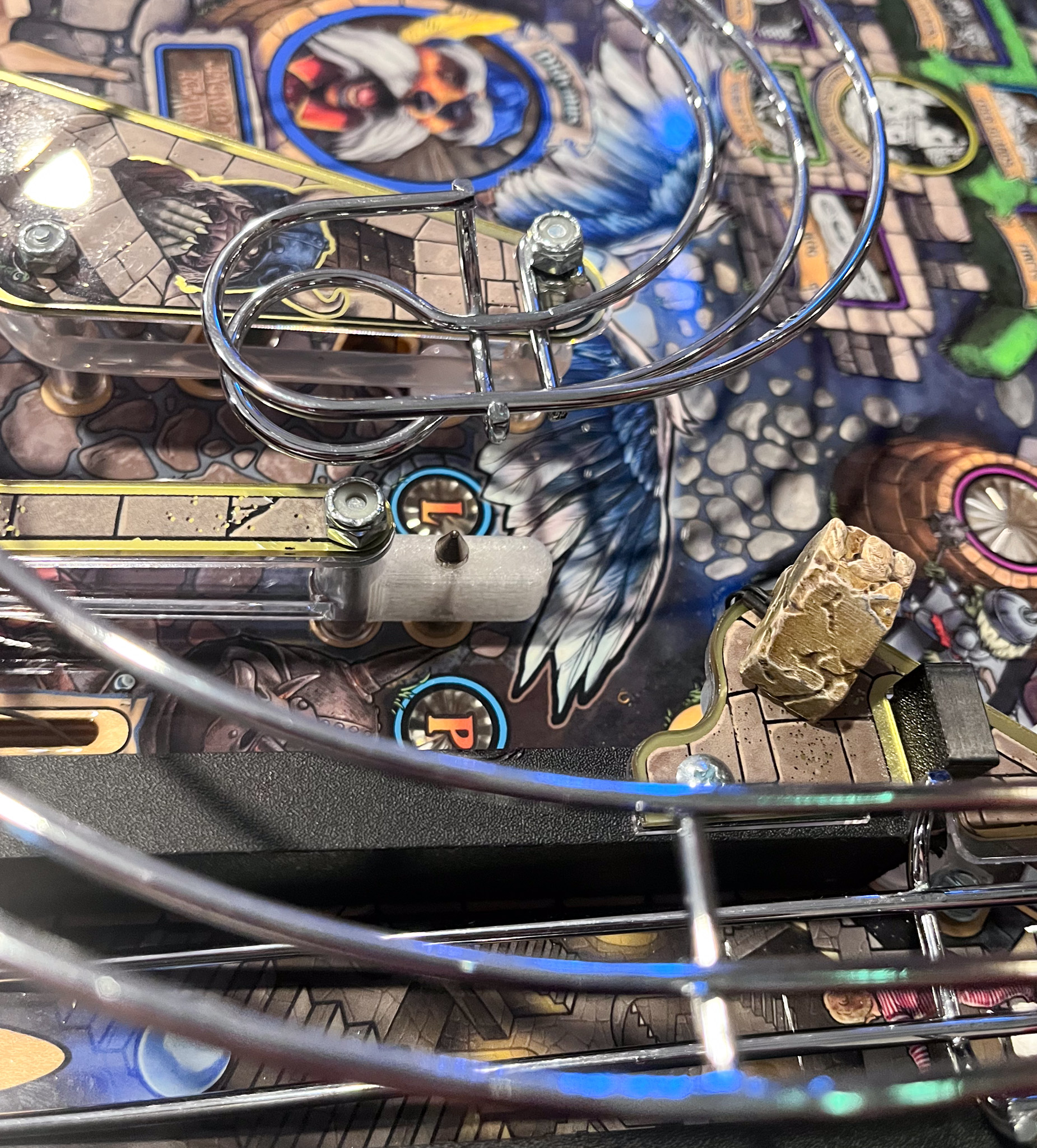 Labyrinth Pinball outlane post extension by soulrider911 | Download ...