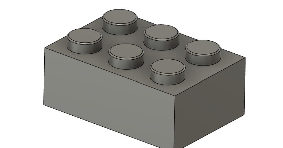 Lego 3x2 brick by One Banana | Download free STL model | Printables.com