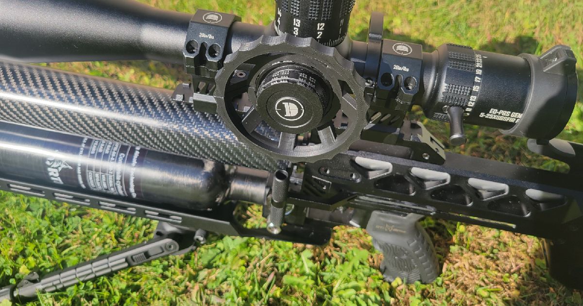 Discovery Optics ED Gen-II 5-25x56 Scope Parallax Wheel par Droid ...